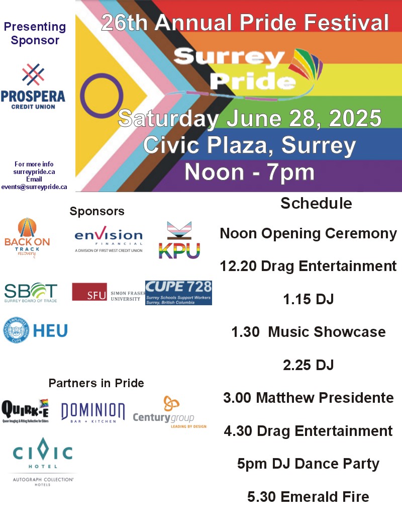 Surrey Pride 2025